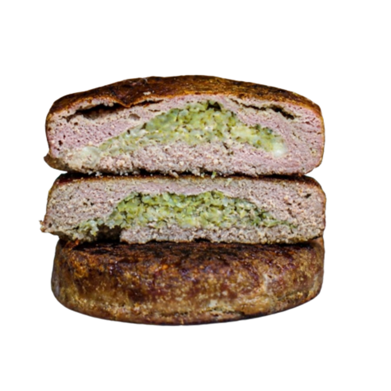 Cheesy Beef Patty Dog Treats